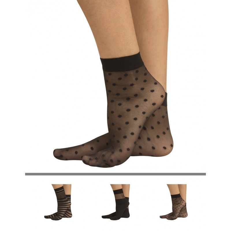 calzini velati assortiti