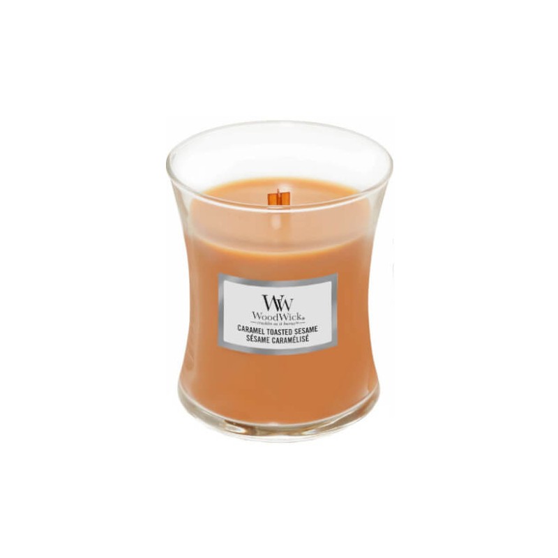 Candela con essenza profumata: caramel toasted sesame - serie jar ...