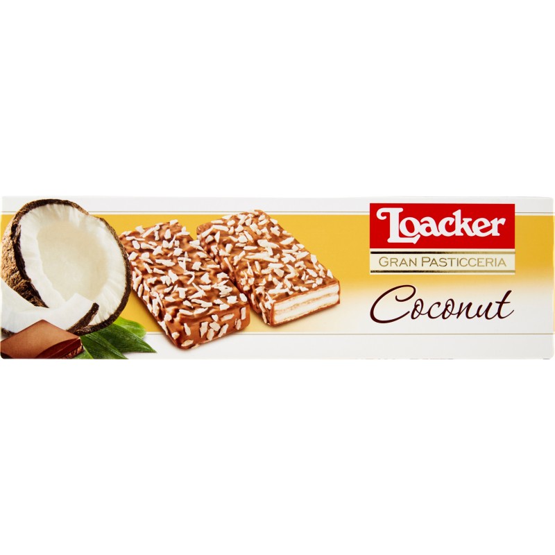 Loacker Gran Pasticceria Coconut Biscotti 100 Gr | Cicalia.com
