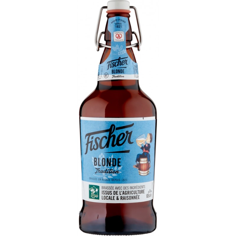 Fischer Birra Bionda Tradizionale Bottiglia cl. 65 | Scopri Cicalia