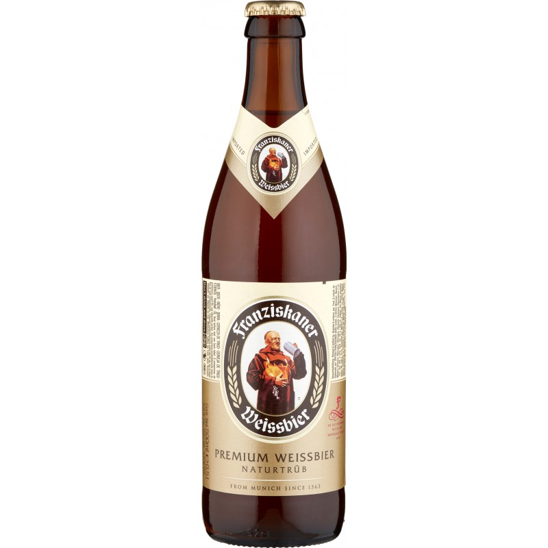 Franziskaner Birra Weiss Tedesca Bottiglia cl. 50 | Visita Cicalia