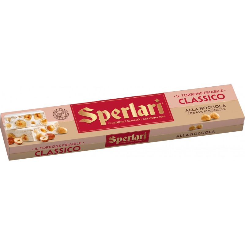 Sperlari Torrone Classico Alla Nocciola Cremona 250 Gr | Cicalia.com