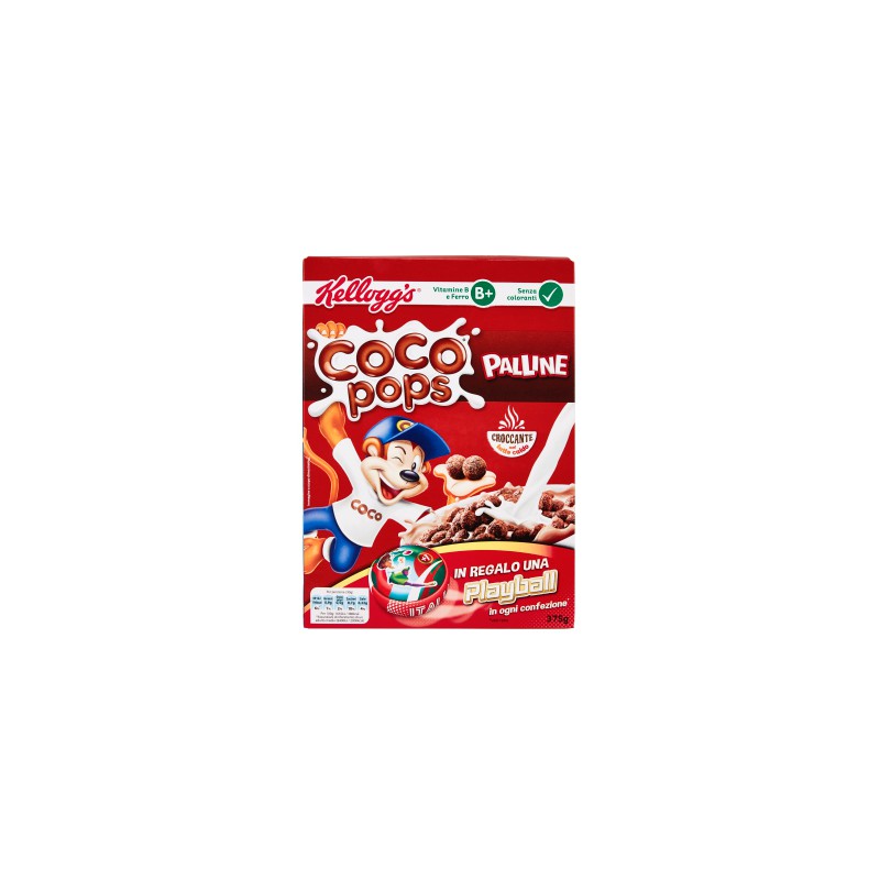 Kellogg's Coco Pops Cereali In Palline gr. 375 | Visita Cicalia