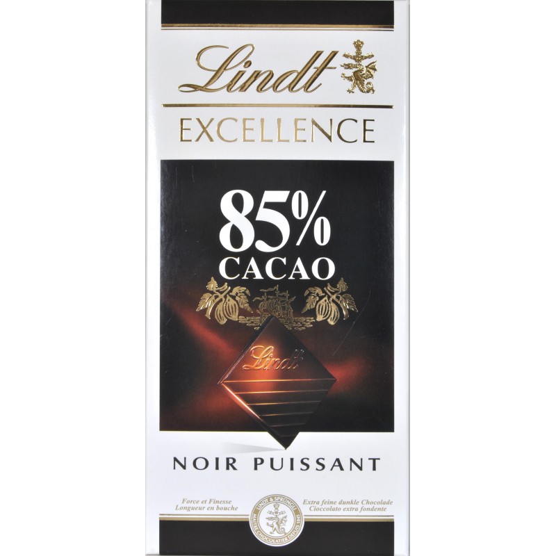 Lindt Excellence 85% Cacao Cioccolato Fondente 100 Gr | Cicalia.com