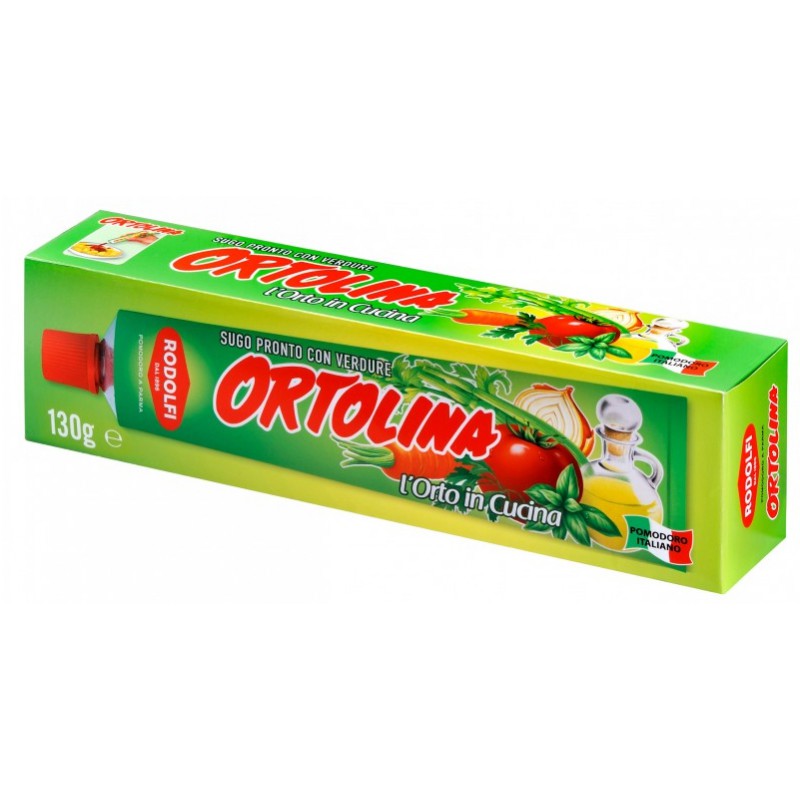 Rodolfi Ortolina Sugo Pronto Al Pomodoro Con Verdure Tubo gr.130