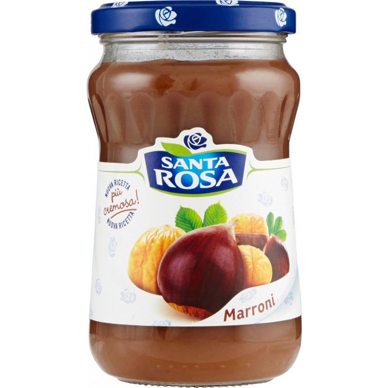 Santa Rosa Crema Di Marroni Alla Vaniglia Confettura In Vasetto gr.350