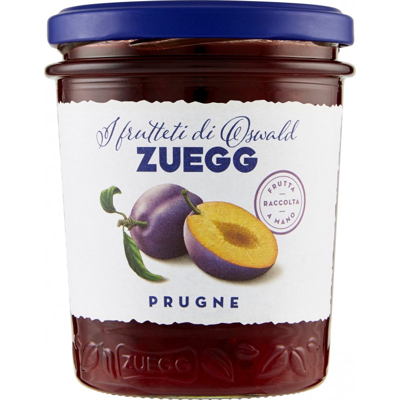 Zuegg Confettura Di Prugne Marmellata Di Frutta Vasetto gr. 320