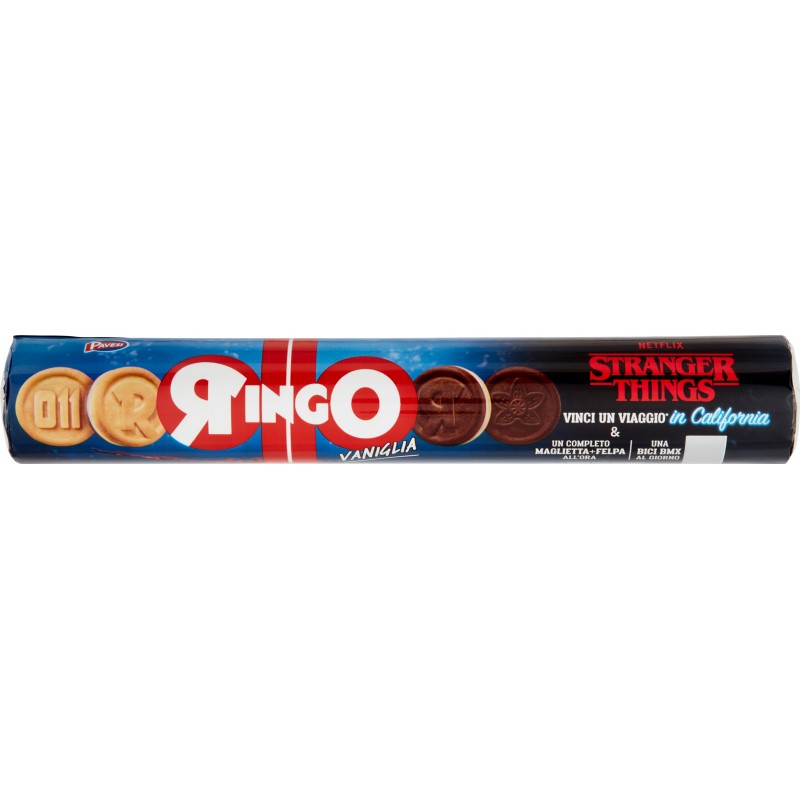 Pavesi Ringo Biscotti Farciti Alla Vaniglia Classici In Tubo gr. 165
