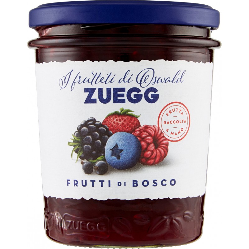 Zuegg Confettura Ai Frutti Bosco Vasetto Vetro 320 Gr | Cicalia.com