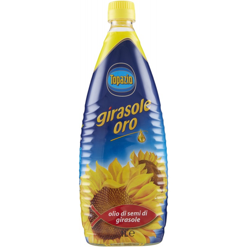 Topazio olio di semi di girasole oro 1 Lt. | categoria olio, aceto, sale