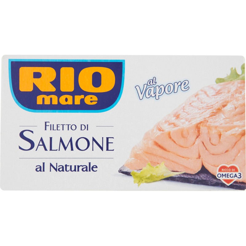 Rio Mare Filetto Di Salmone Al Naturale gr. 150 | Visita Cicalia