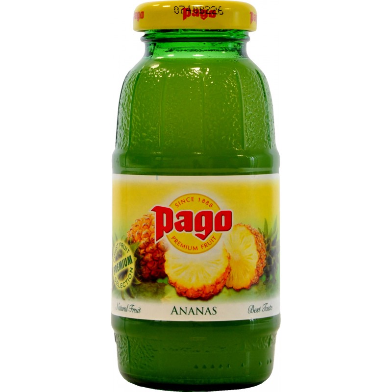 Pago Succo Di Frutta Ananas In Bott. Vetro cl. 20 | Scopri Cicailia