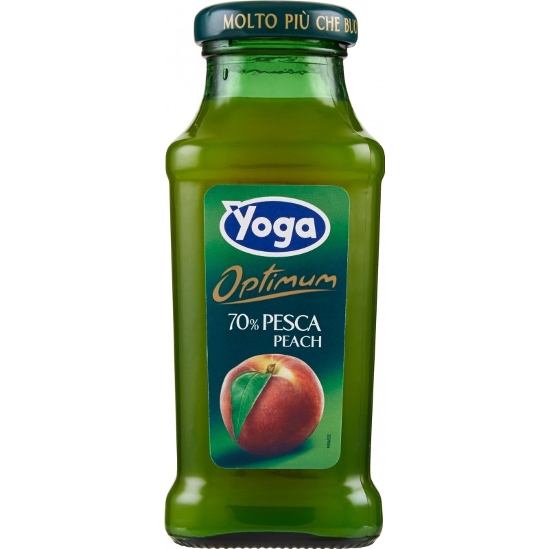 Yoga Optimum Succo Di Pesca Bottiglietta Singola 20 Cl | Cicalia,com