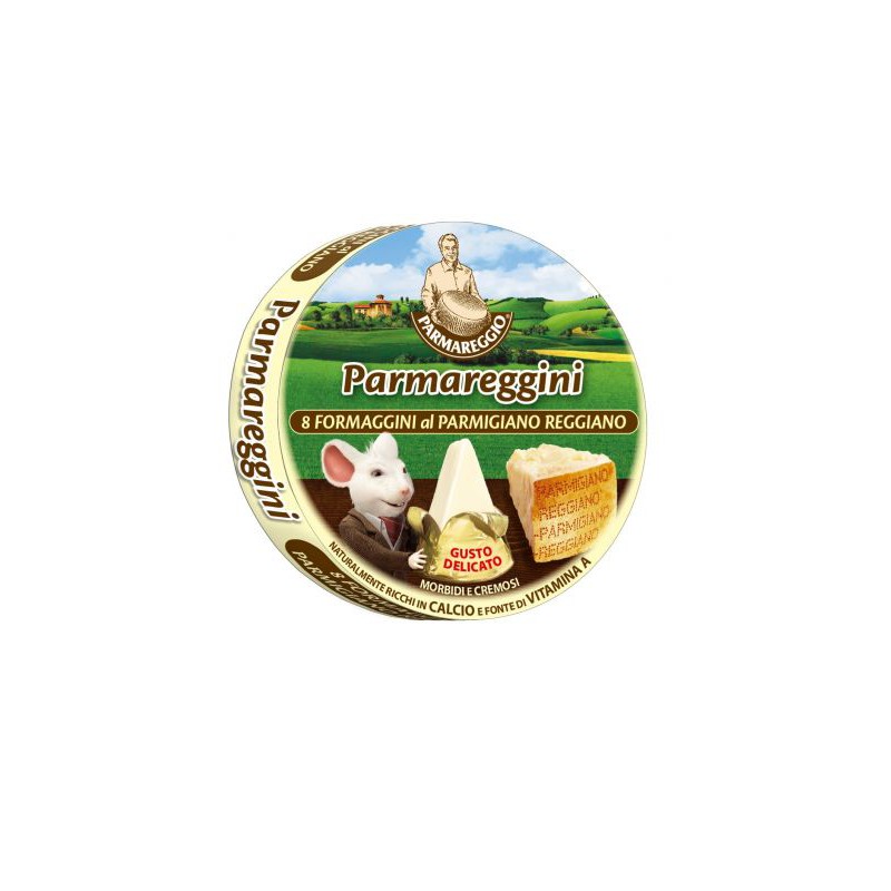 Formaggini Parmareggio Parmareggini in Spicchi confezione da 8