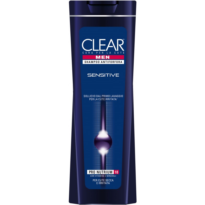 Clear For Men Shampoo Per Uomo Sensitive ml. 250 | Visita Cicalia