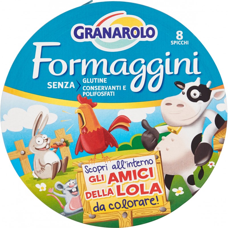Granarolo Formaggini Spicchi Di Formaggio Fresco Conf. 8 Porzioni
