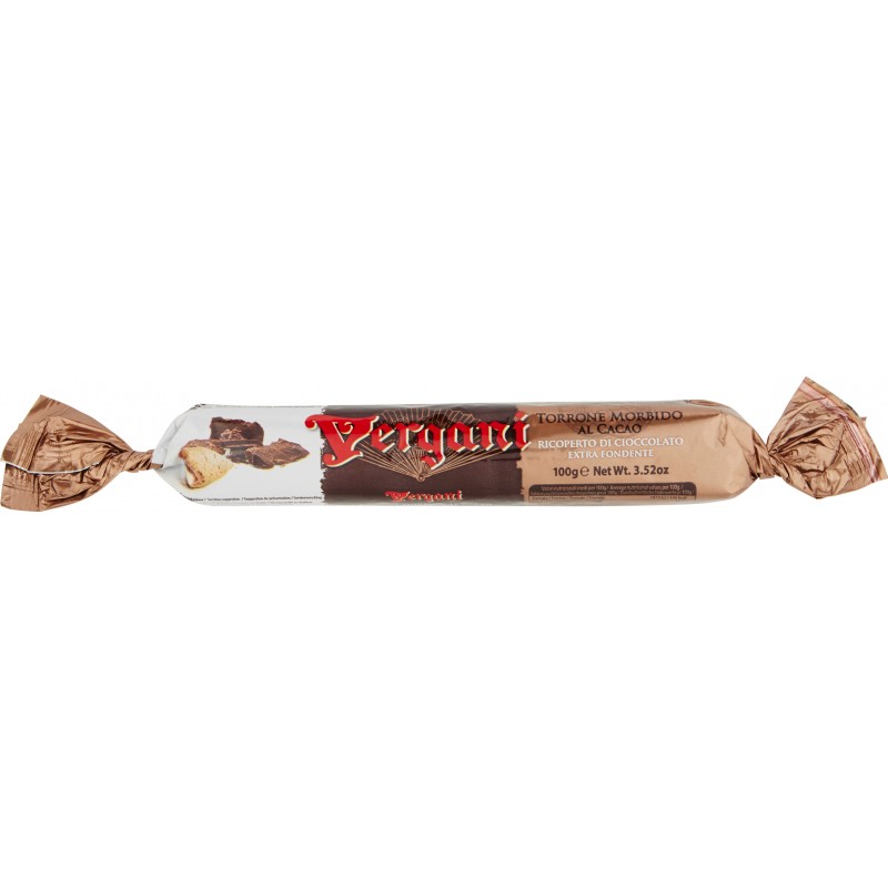Torrone morbido al cacao Vergani gr.100| Ordinalo ora su Cicalia