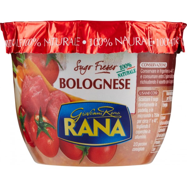 Sugo alla bolognese Rana gr.200| Ordinalo ora su Cicalia