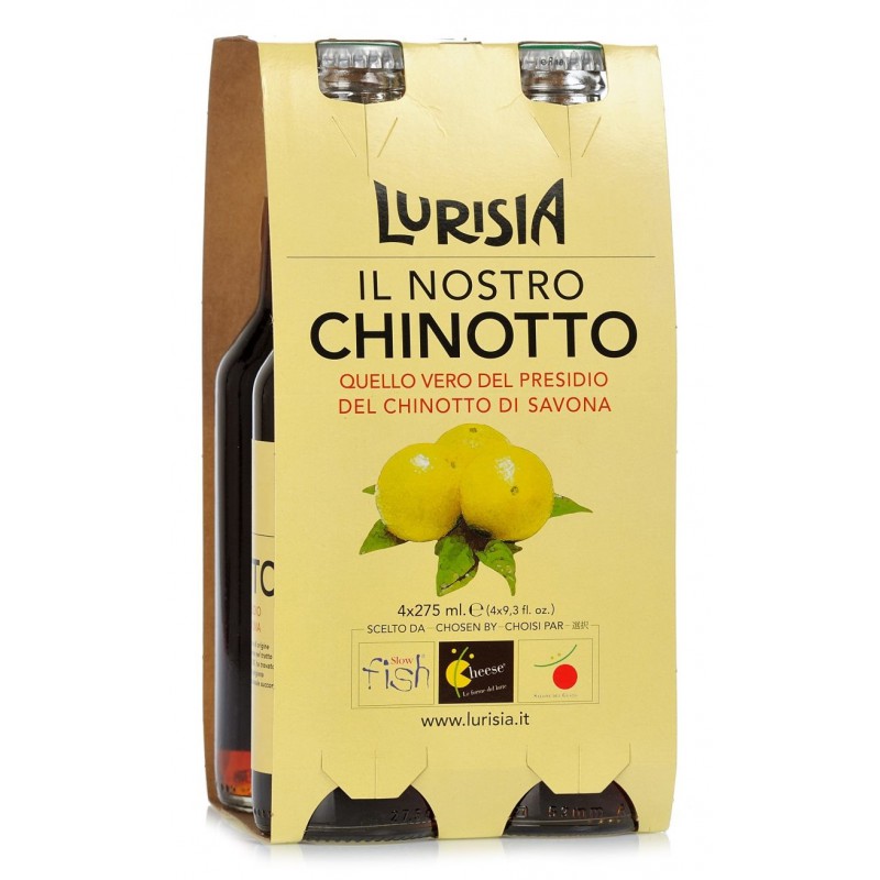 Lurisia Il Nostro Chinotto Bevanda Cluster Da 4 Bottigliette ml. 275