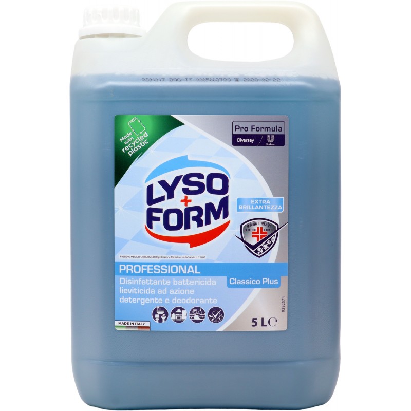 Lysoform Professional Detergente In Tanica lt. 5 | Scopri Cicalia