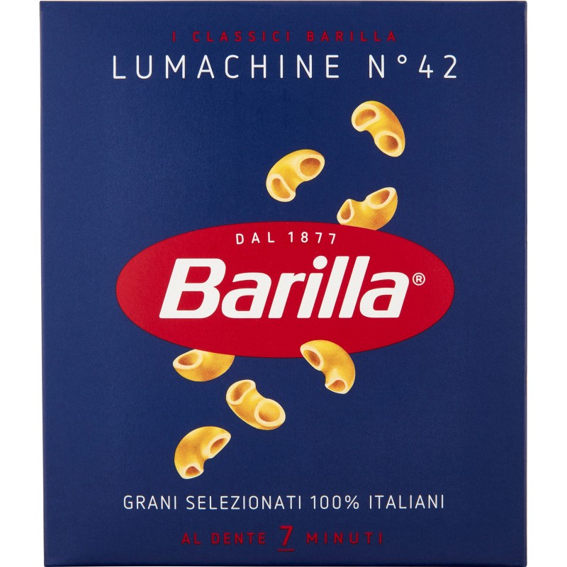 Barilla Pasta Lumachine n. 42 gr. 500 | Ordinale online su Cicalia