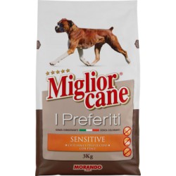 Morando Miglior Cane Croccantini Preferiti Sensitive Con Pesce kg. 3