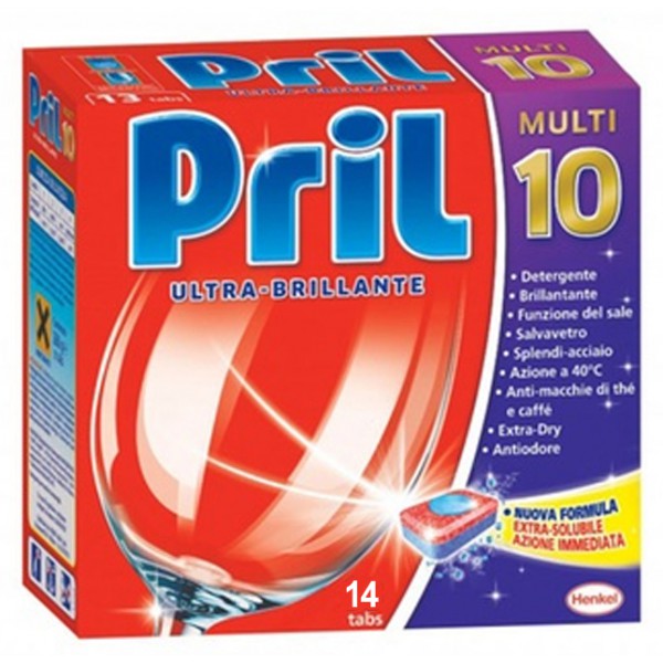 Pastiglie Pril Multi 10x14 tabs| Ordinale ora su Cicalia