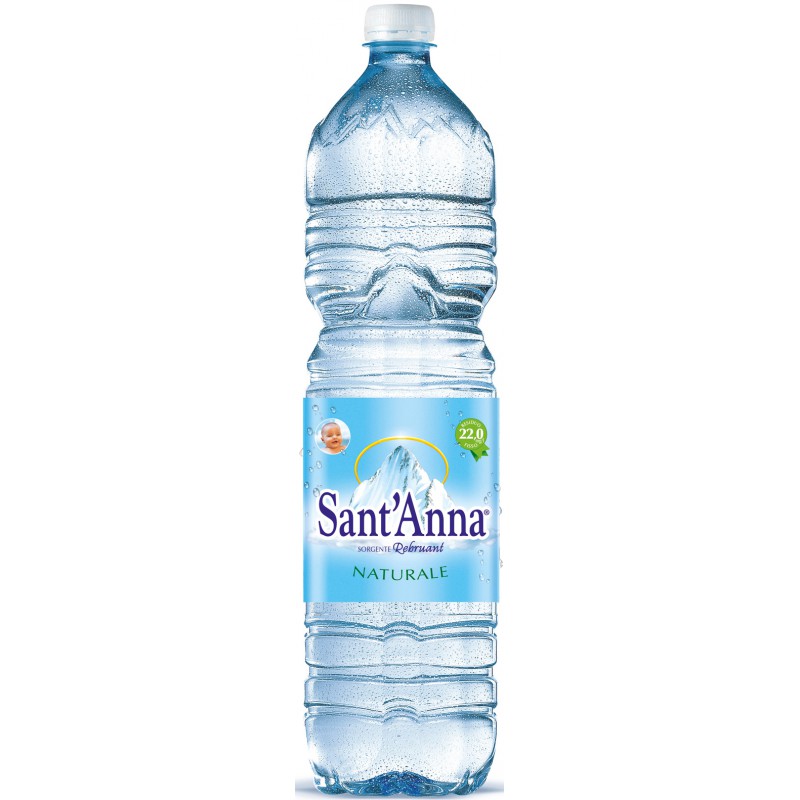 Sant'Anna Acqua Naturale Bottiglia Plastica 1,5 Litri | Cicalia.com