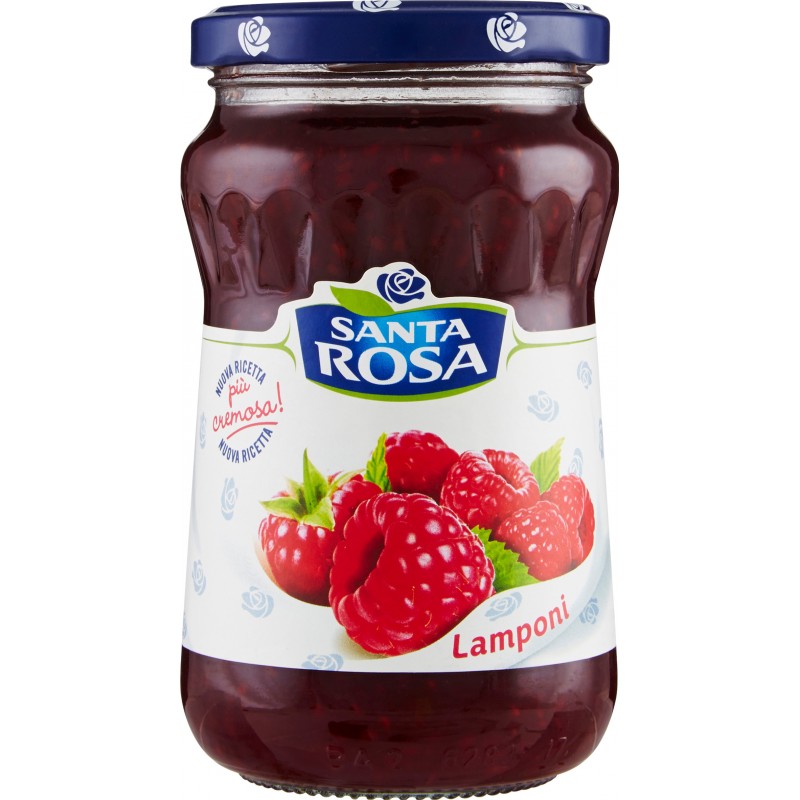 Santa Rosa Confettura Di Lamponi Marmellata Di Frutta gr. 350