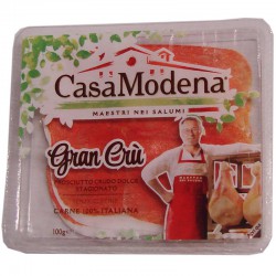 Casa Modena Gran Cru Prosciutto Crudo Vaschetta 100 Gr | Cicalia.com