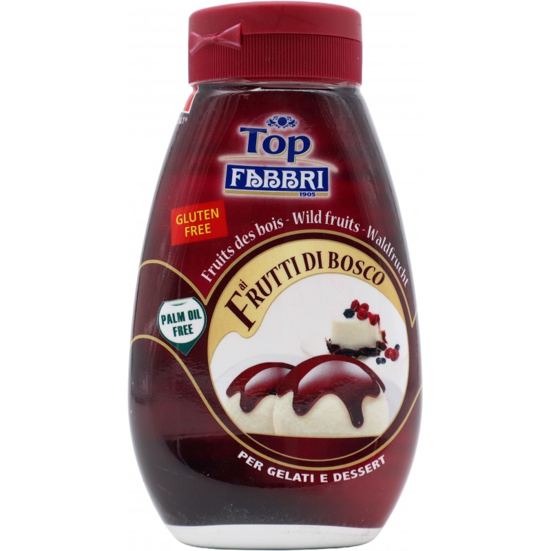fabbri minitopping frutti bosco gr225