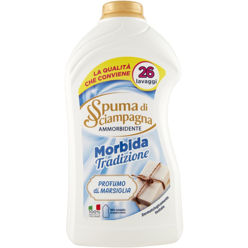 Spuma Di Sciampagna Ammorbidente Marsiglia lt. 1.3 | Visita Cicalia