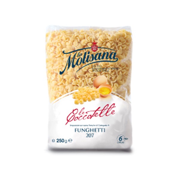 Pasta Funghetti Molisana gr. 250| Ordinalo ora su Cicalia