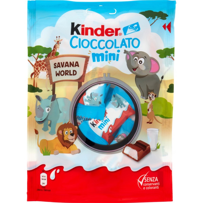 kinder cioccolato mini gr120