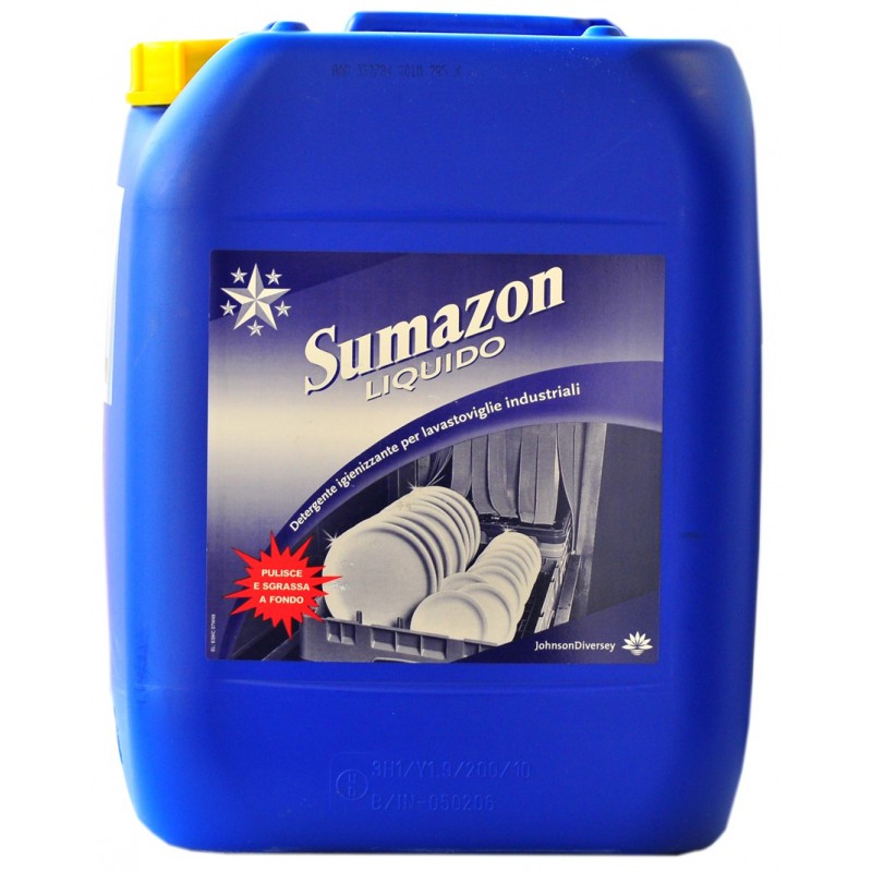 Sumazon Liquido Detersivo Liquido Lavastoviglie Industriali lt.10
