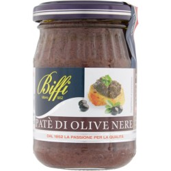 Biffi Paté di Olive Nere In Vasetto gr. 140 | Ordinalo su Cicalia