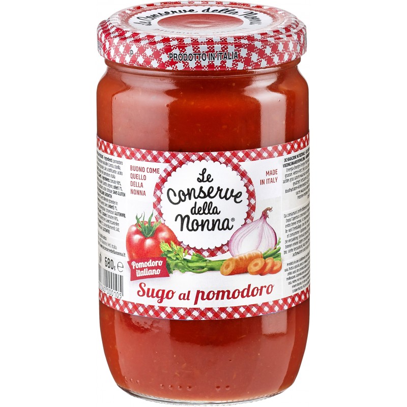 Le Conserve Della Nonna Salsa Pronta Di Pomodoro Fresco Emiliano 680gr