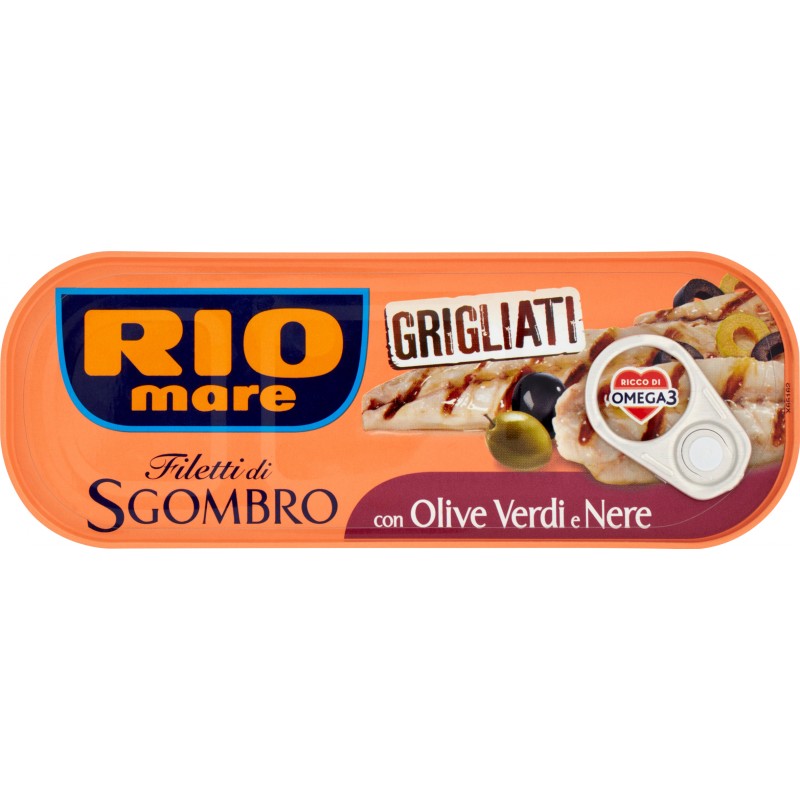 Rio Mare Filetti Di Sgombro Grigliati Con Olive gr. 120 | Cicalia