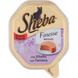 Sheba Finesse Mousse Al Vitello Vaschetta 85 Gr | Cicalia.com