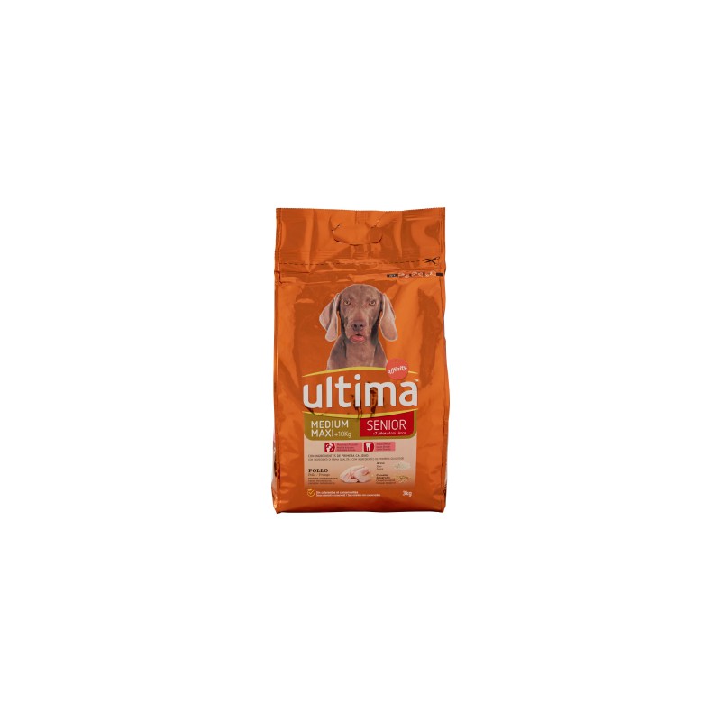 Ultima Affinity Senior Pollo Cibo Per Cani 3 Kg | Cicalia.com