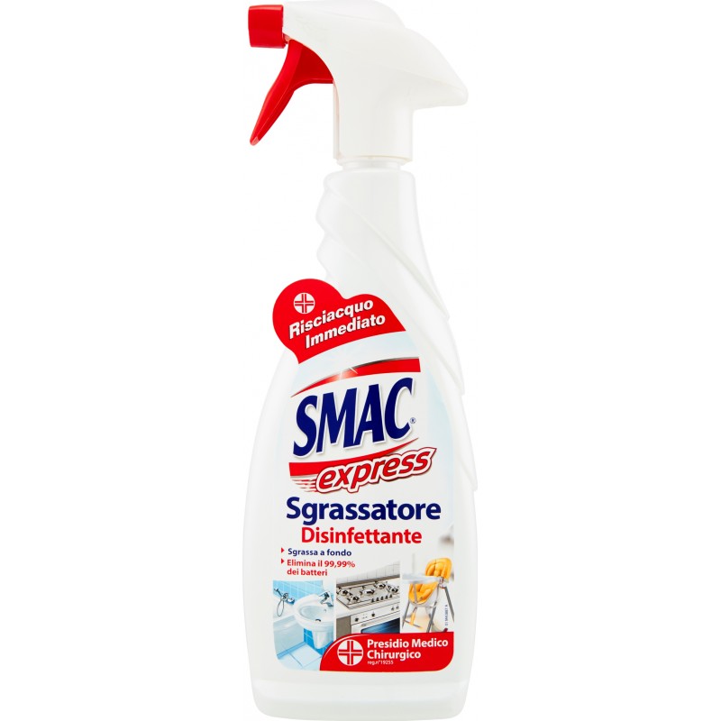 Smac Express Sgrassatore Disinfettante Spray ml. 650 | Visita Cicalia