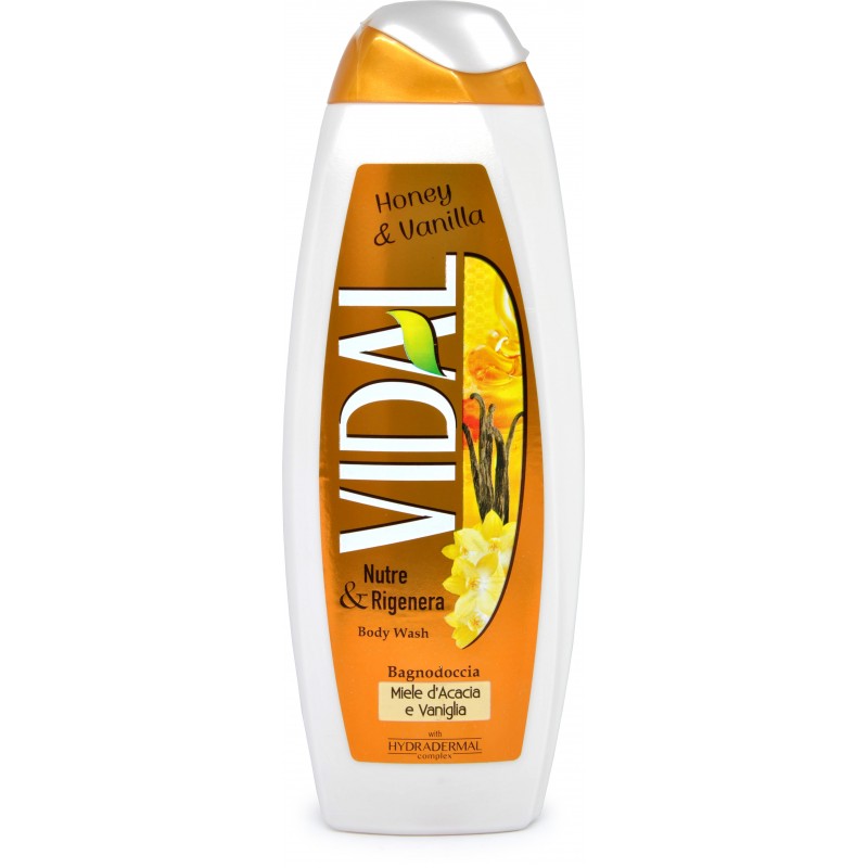 Vidal Bagnoschiuma Honey And Vanilla Con Miele D'Acacia ml. 50