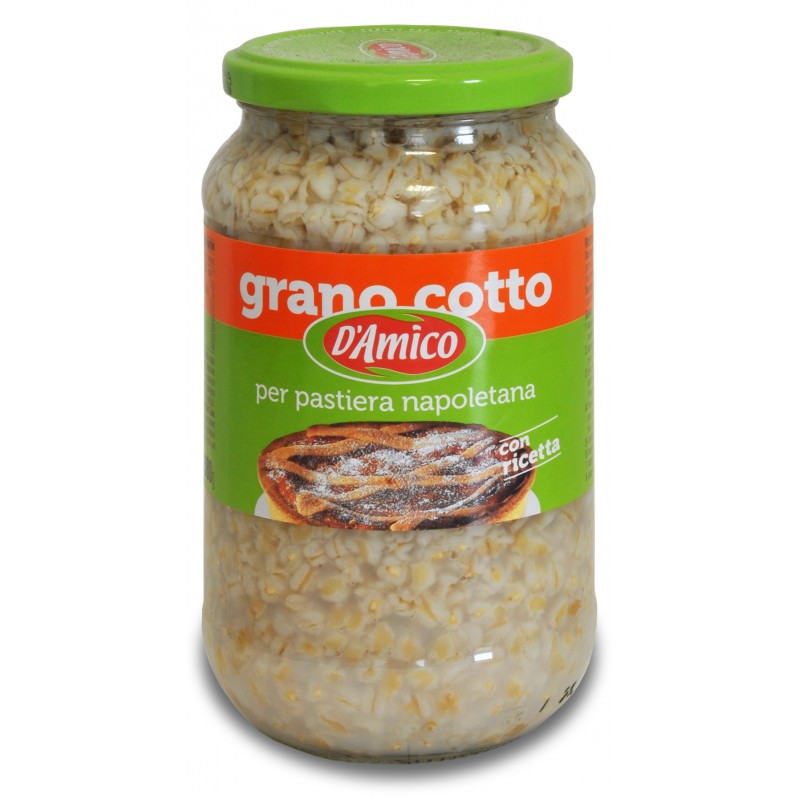 D'Amico Grano Cotto Per Pastiera Napoletana Vasetto gr. 580