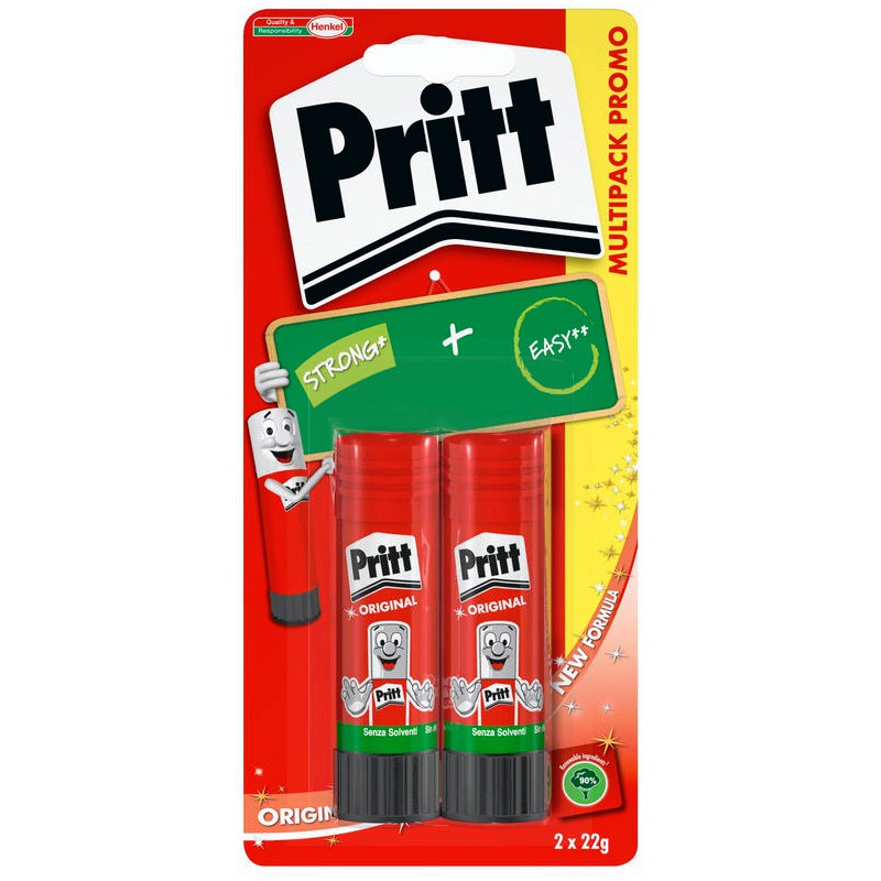 Pritt Colla Bianca Stick Classica Conf. da 2 Tubetti | Scopri Cicalia