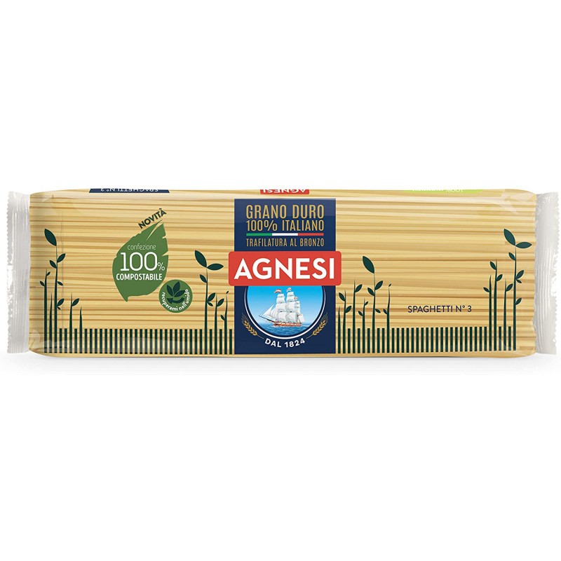 agnesi spaghetti n.3 gr.500