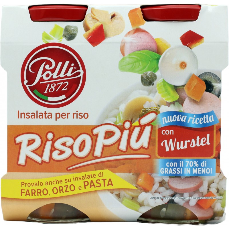 Insalata per riso Polli Risopiù gr.180| Ordinalo ora su Cicalia