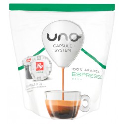 Illy Capsule Uno System Caffè Decaffeinato Conf. 16 Cialde