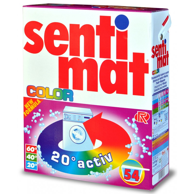 Detersivo in polvere Color Sentimat fustino 3,672 kg. | Su Cicalia!