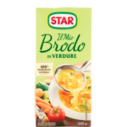 Star Il Mio Brodo Di Verdure Vegetale Pronto In Brick lt. 1