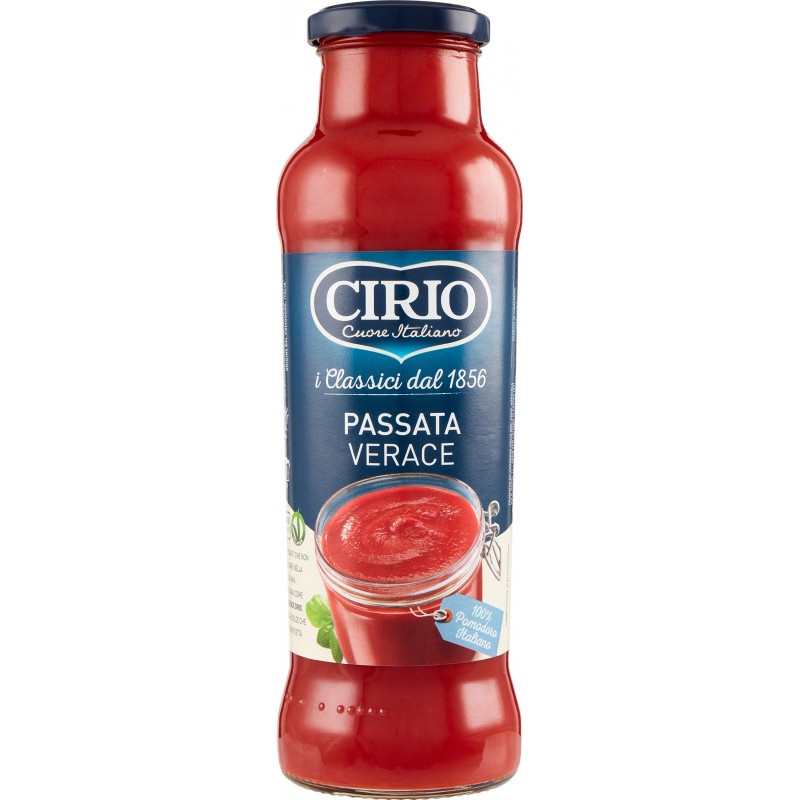 Cirio La Verace Passata Di Pomodoro Bottiglia ml. 700 | Scopri Cicalia